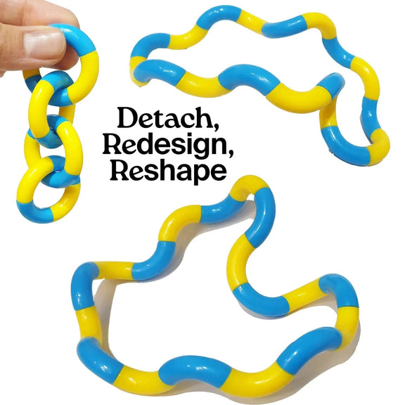 6 Piece Twisty Tangles Fidget Toys Set - Cart In Mart - Cart In Mart
