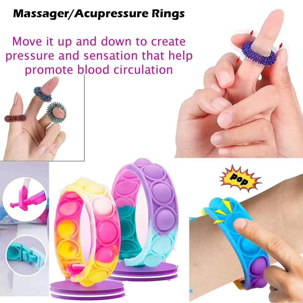 Best 10 Pack Quality Fidget Toys Set | Fun for All Ages! - Cart In Mart