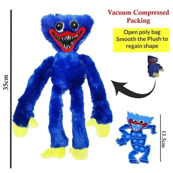 Soft & Cuddly Poppy Playtime Huggy Wuggy Plush Toys - Cart In Mart