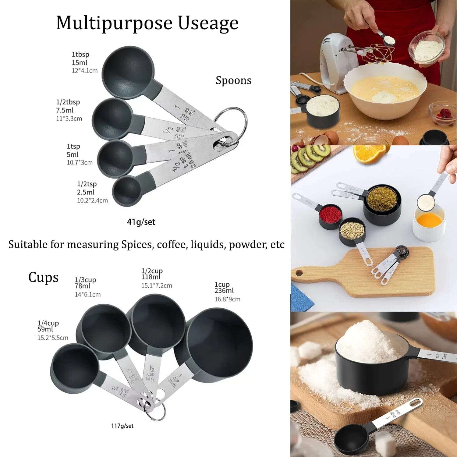 Stylish 4 Tier Spice Rack Organizer | CART IN MART - Cart In Mart